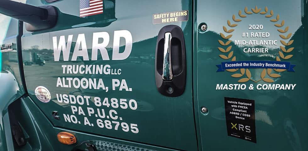 Ward Named A Top Carrier in Latest Mastio Survey | Ward Transport ...